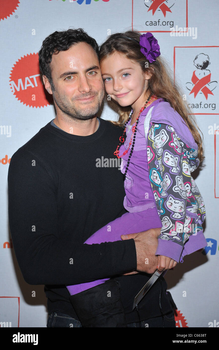 Dominic Fumusa, Georgia at arrivals for The Children Affected by AIDS ...