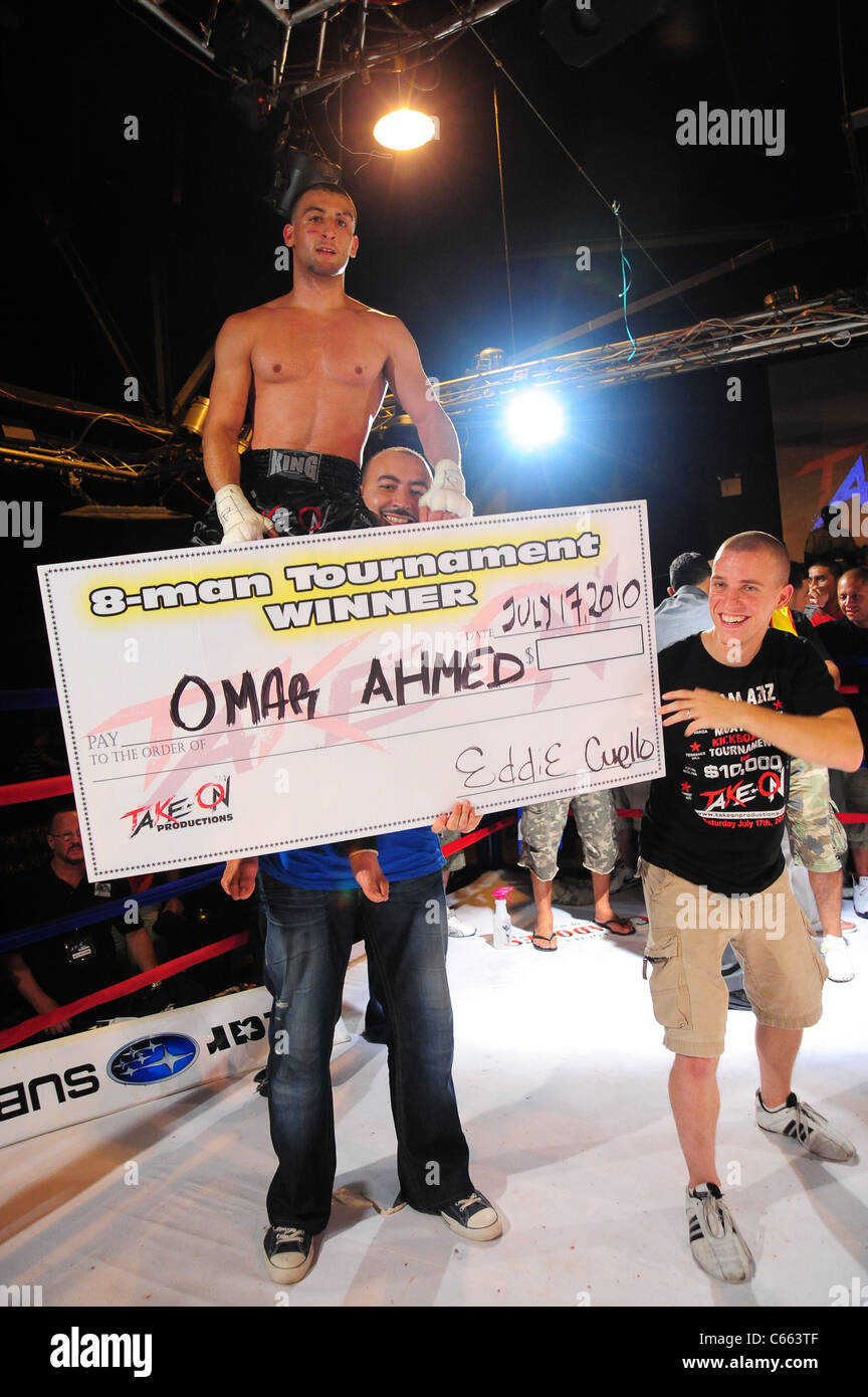 Omar Ahmed at a public appearance for TAKE ON SHOW Presents $10,000 ...