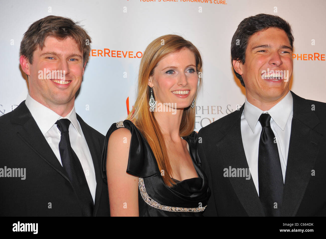 Matthew Reeve, Alexandra Reeve Givens, Will Reeve at arrivals for A ...