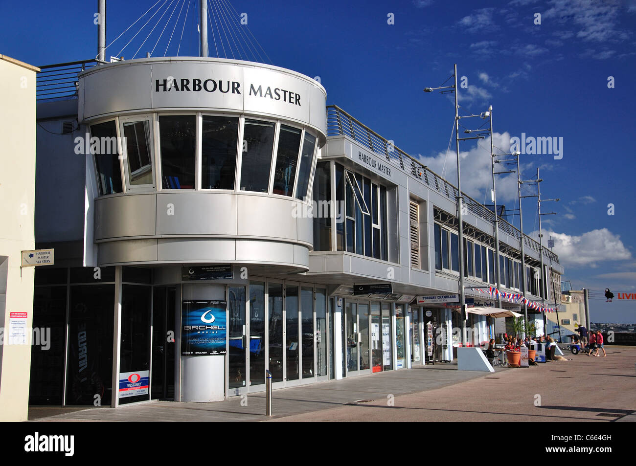 Harbour Master Building, Beacon Quay, Torquay, Devon, England, United ...