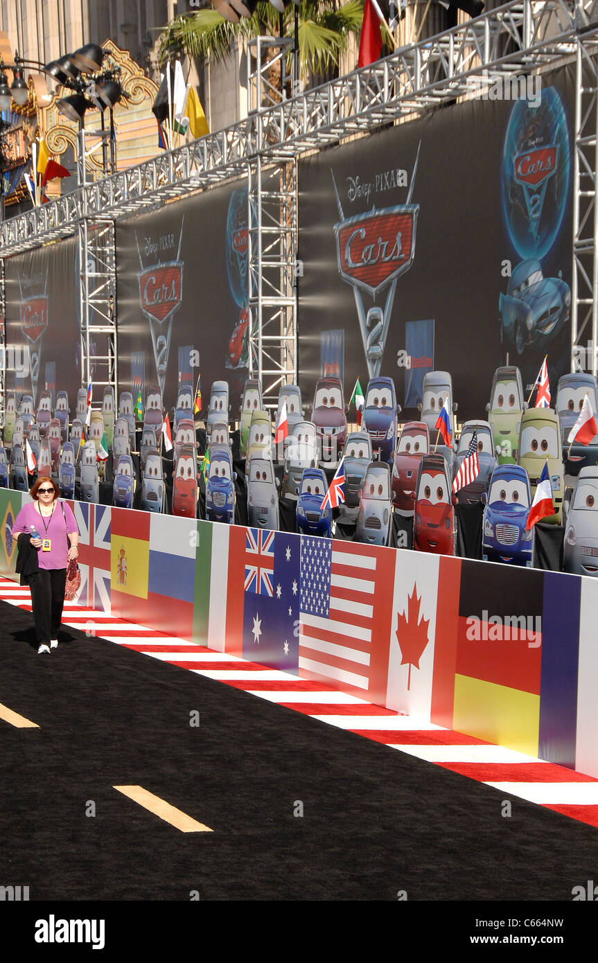 Atmosphere at arrivals for CARS 2 World Premiere, El Capitan Theatre ...