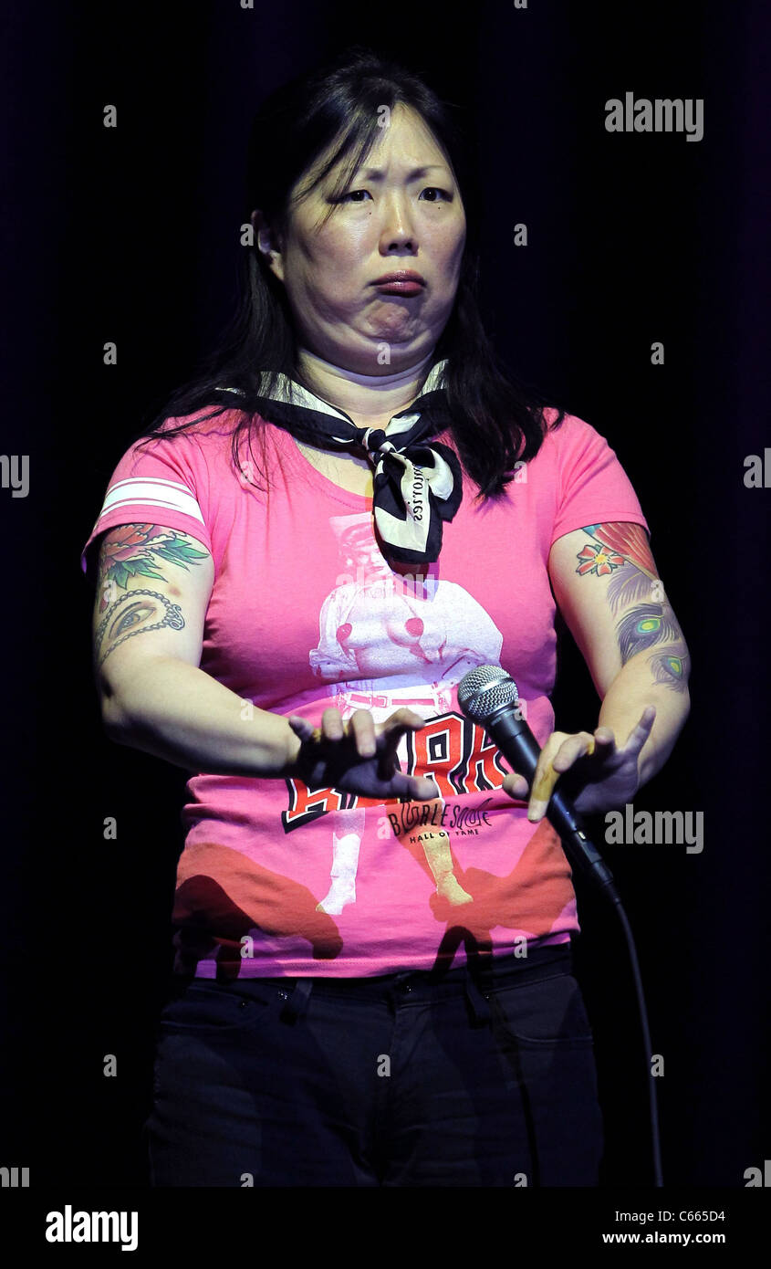 Margaret Cho on stage for Margaret Cho Performing at the Pearl Theater ...