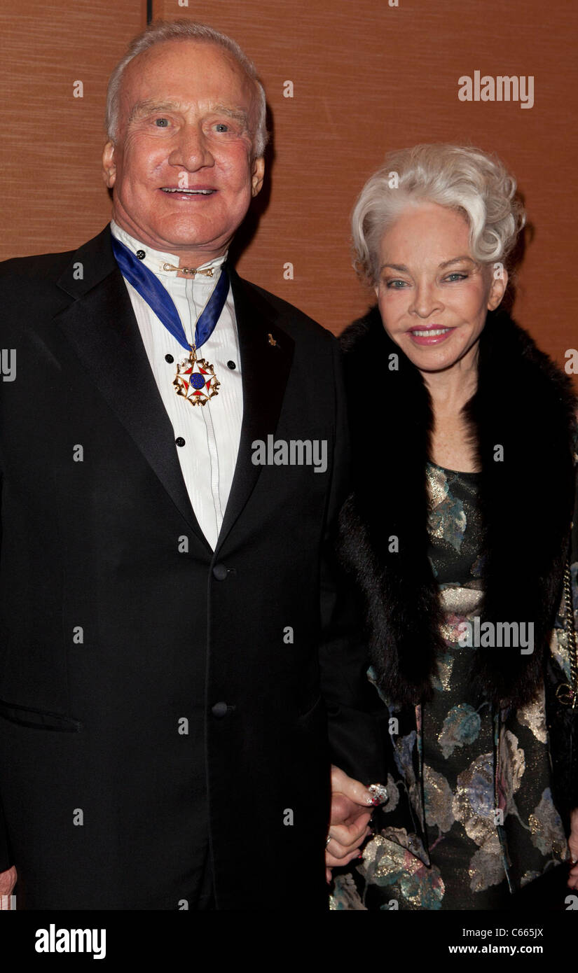 Buzz Aldrin, Lois Driggs at arrivals for 19th Annual Movieguide Awards ...