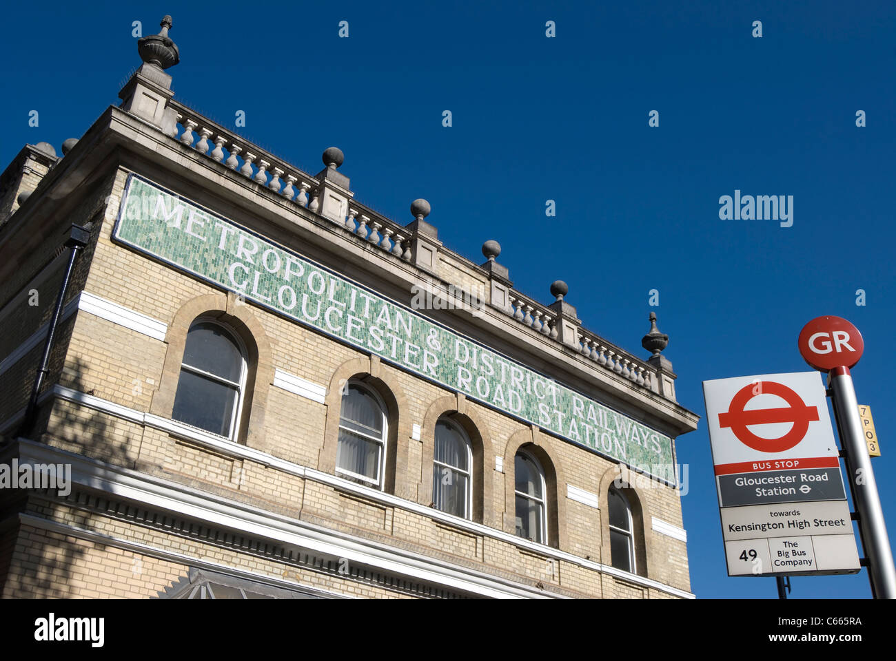 surviving 19th century signage for the metropolitan and district ...