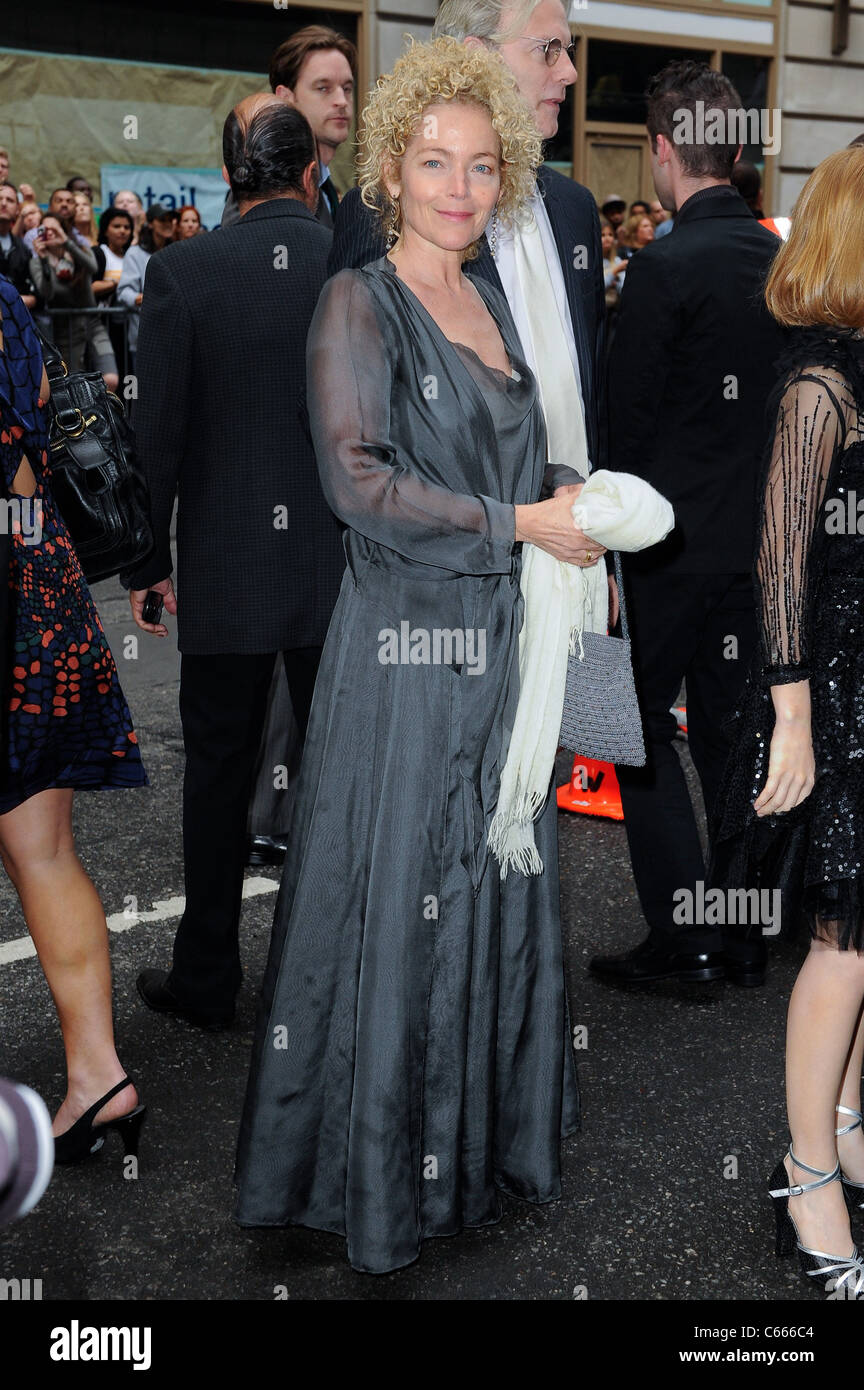 Amy Irving, Kenneth Bowser, Jr., enter the Foxwoods Theater for the ...