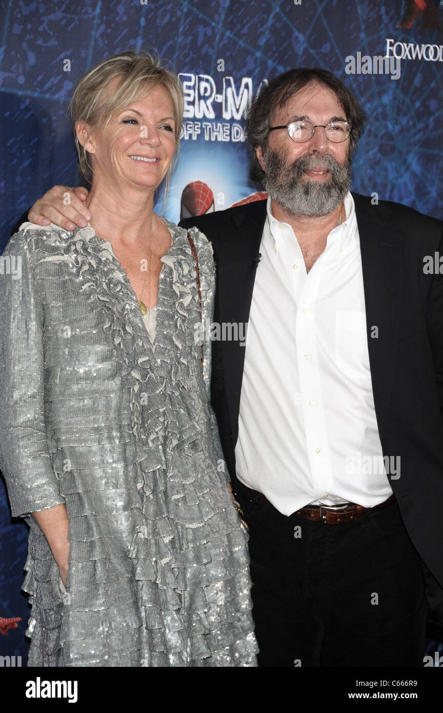 wife, Michael Cohl in attendance for Spider-Man: Turn Off The Dark ...
