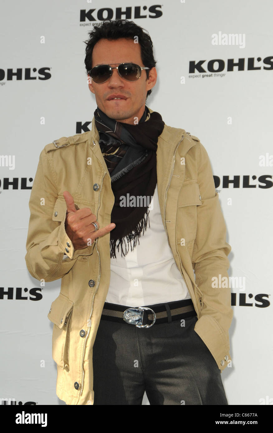Marc Anthony at in-store appearance for Jennifer Lopez and Marc Anthony ...