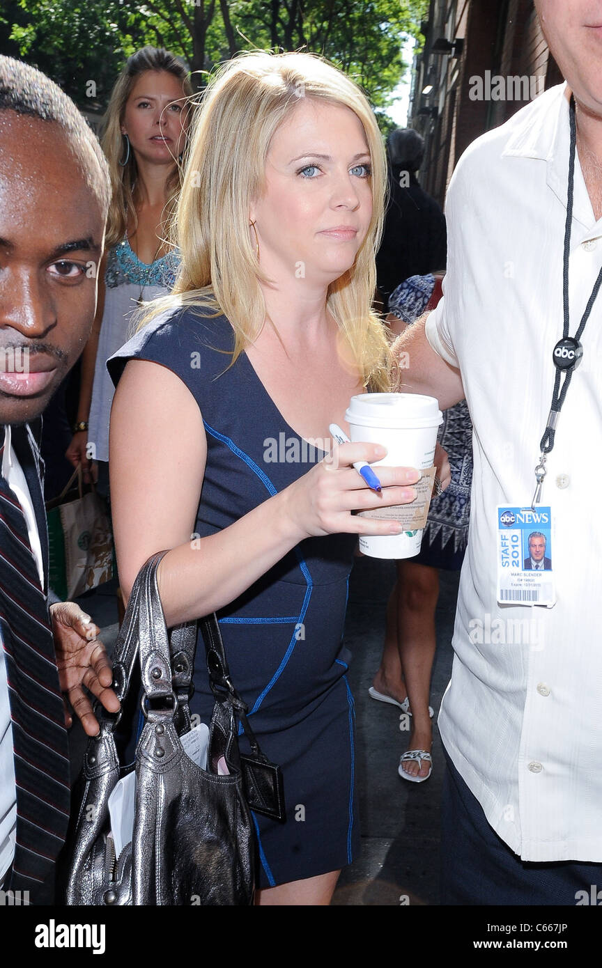 Melissa Joan Hart, visits 'Live With Regis And Kelly' taping out and ...