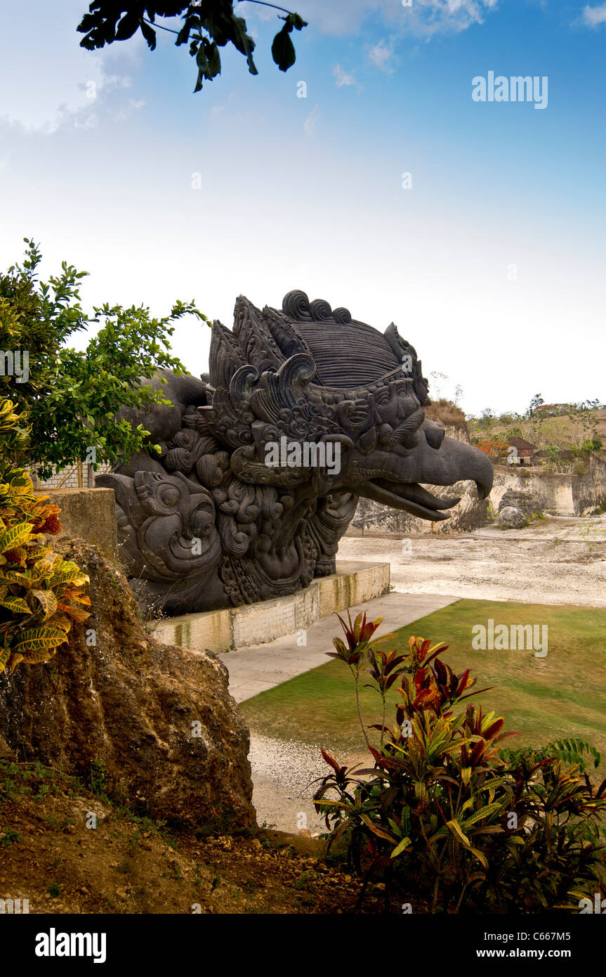 Statue of Garuda the mythical Bird at Garuda Wisnu Kencana Cultural ...