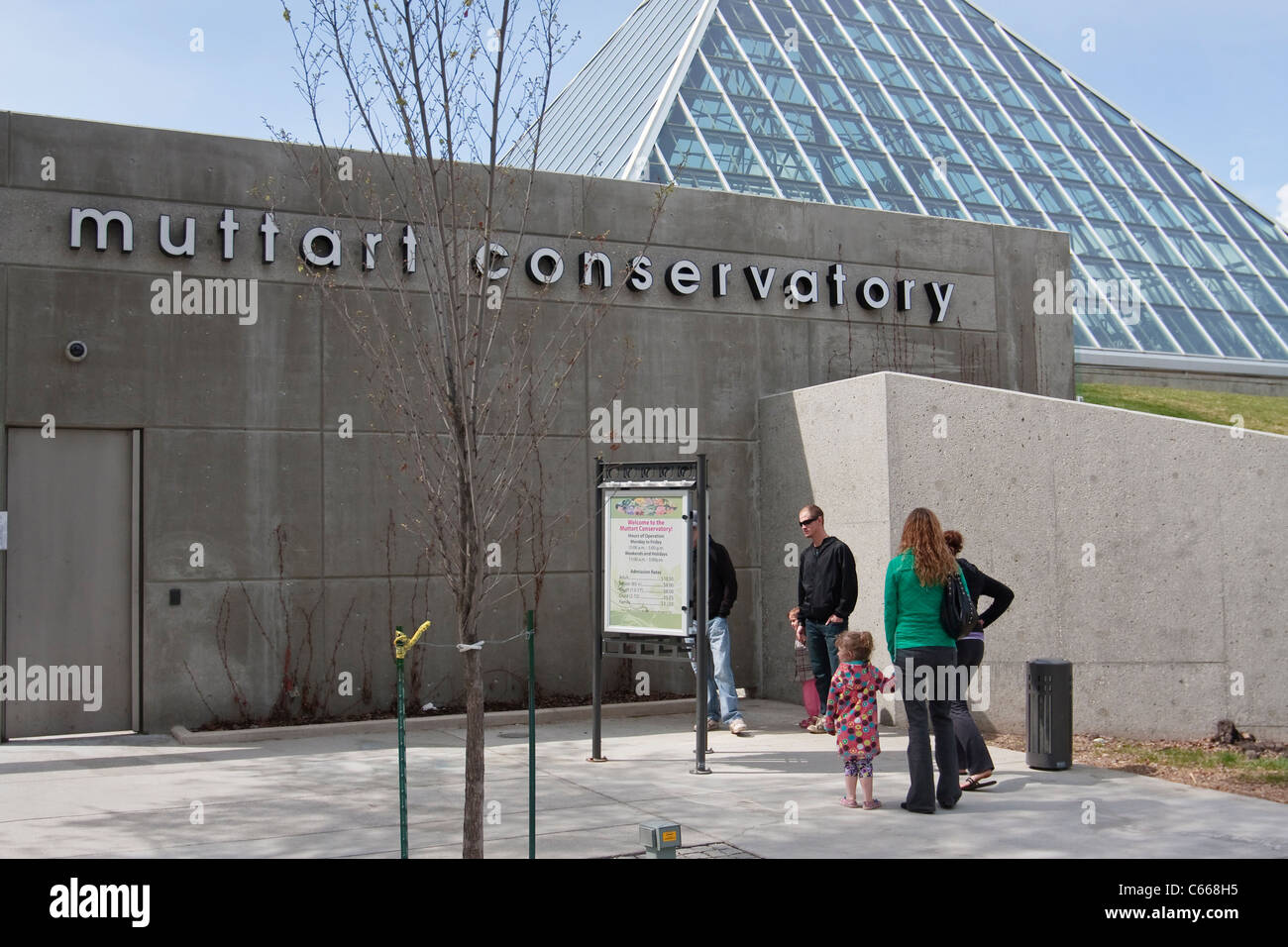 Mutart Conservatory Edmonton, Alberta, Canada Stock Photo - Alamy
