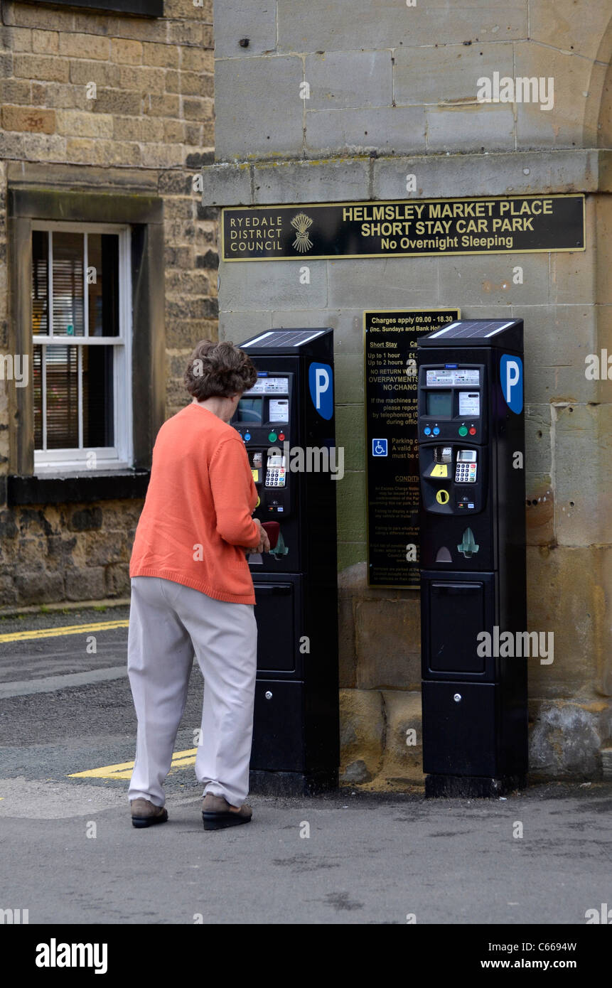 Council parking machine hi-res stock photography and images - Alamy