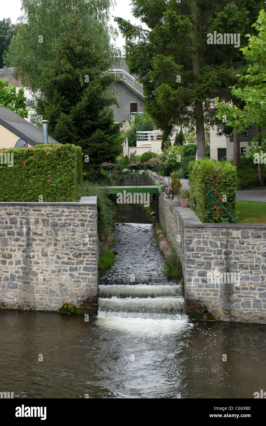 River the Lesse in Han sur Lesse, Ardennes, Belgium Stock Photo - Alamy