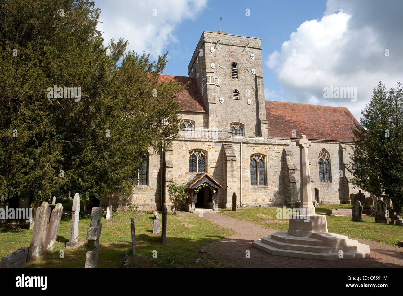 Church of Assumption and St Nicholas, Etchingham, East Sussex, England ...