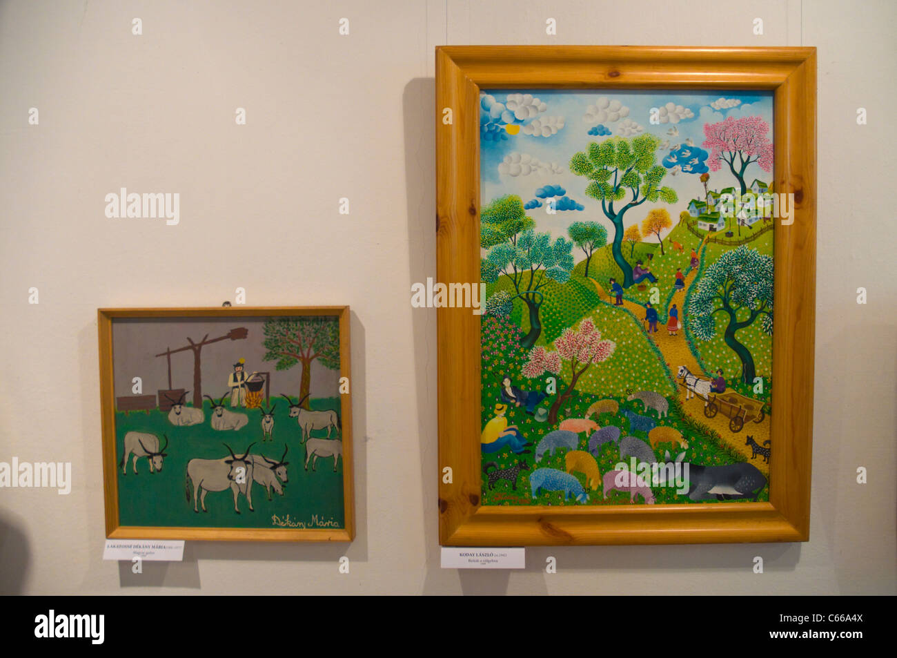 Museum of Naive Art in Kecskemet Hungary Europe Stock Photo - Alamy