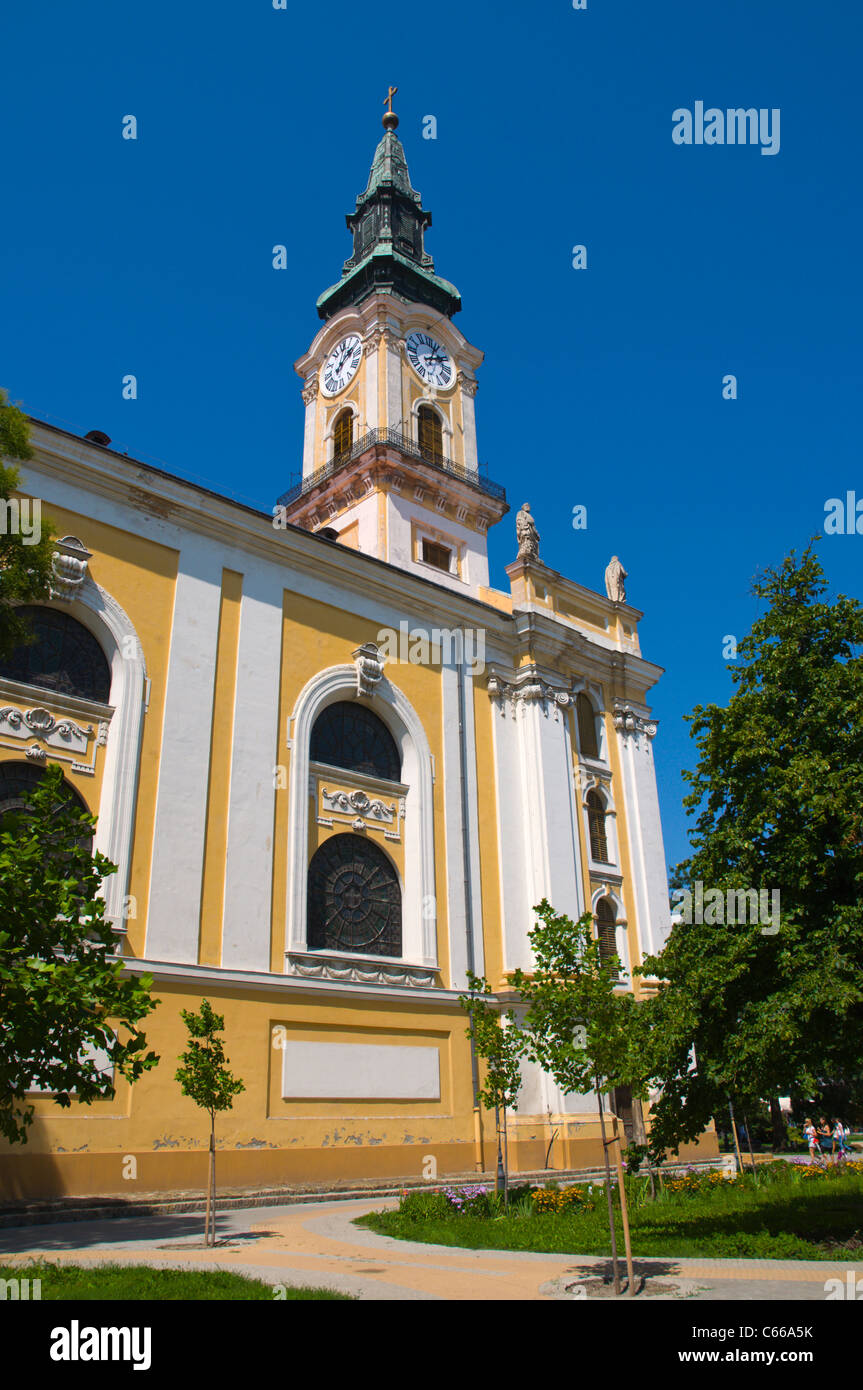 Kecskemet cathedral hi-res stock photography and images - Alamy
