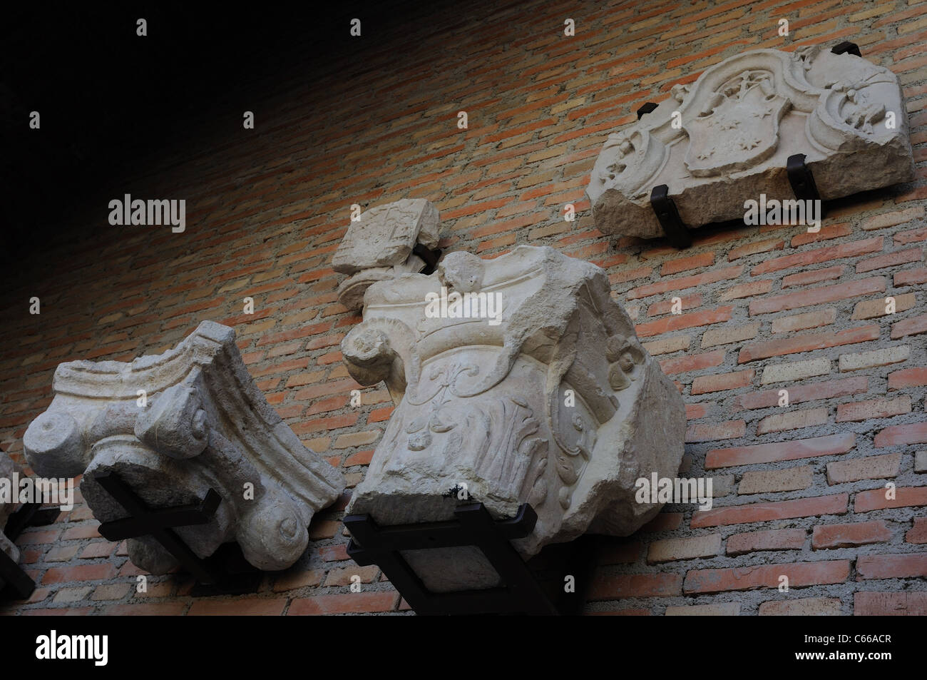 Fantastic capital renaissance plateresque belonging hi-res stock ...