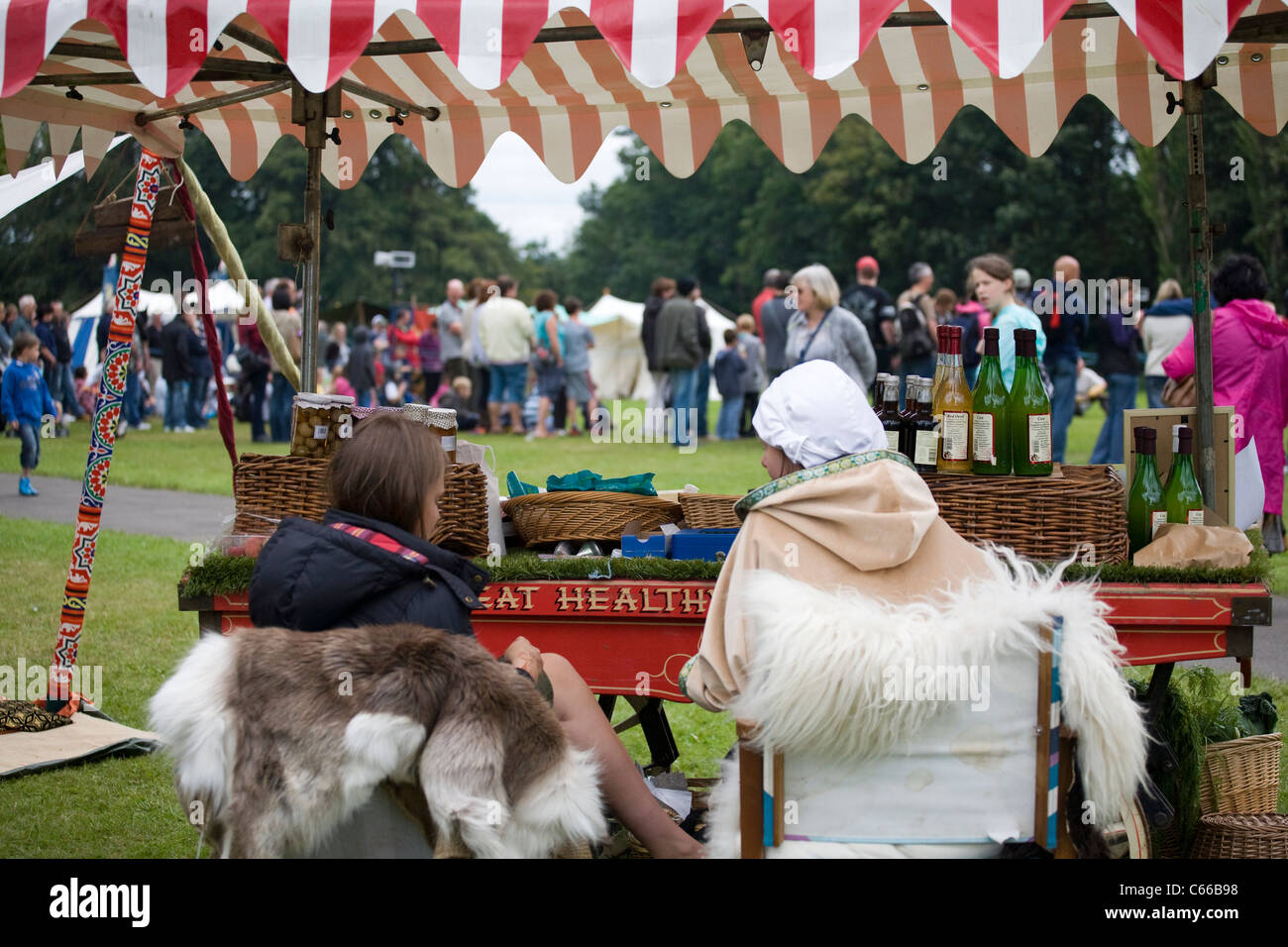 Eat Healthy Stall at the Medieval Festival in Verdin Park, Northwich ...