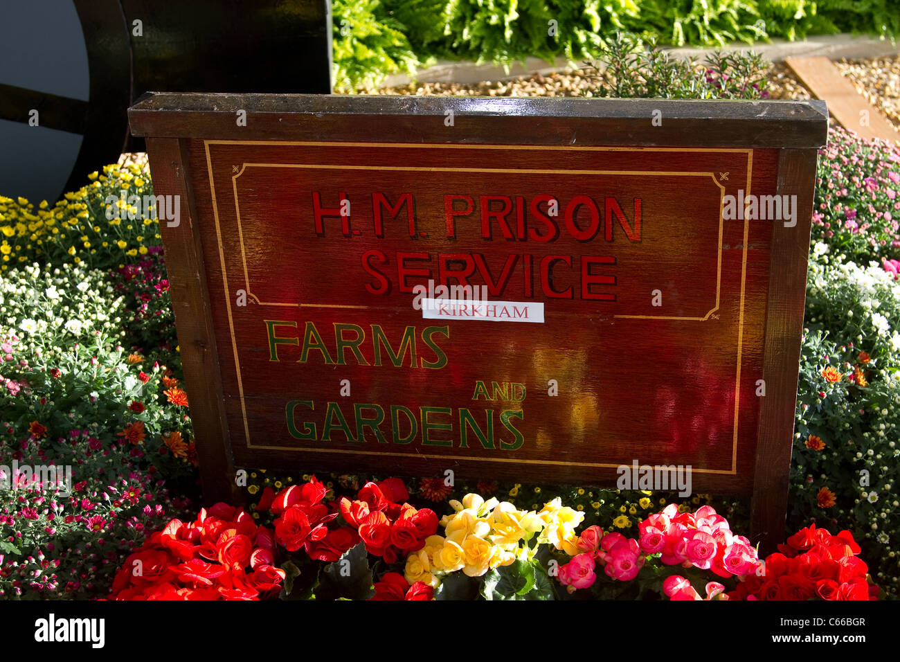 H.M. Kirkham Prison Garden at the 28th Southport Flower Show 2011 ...