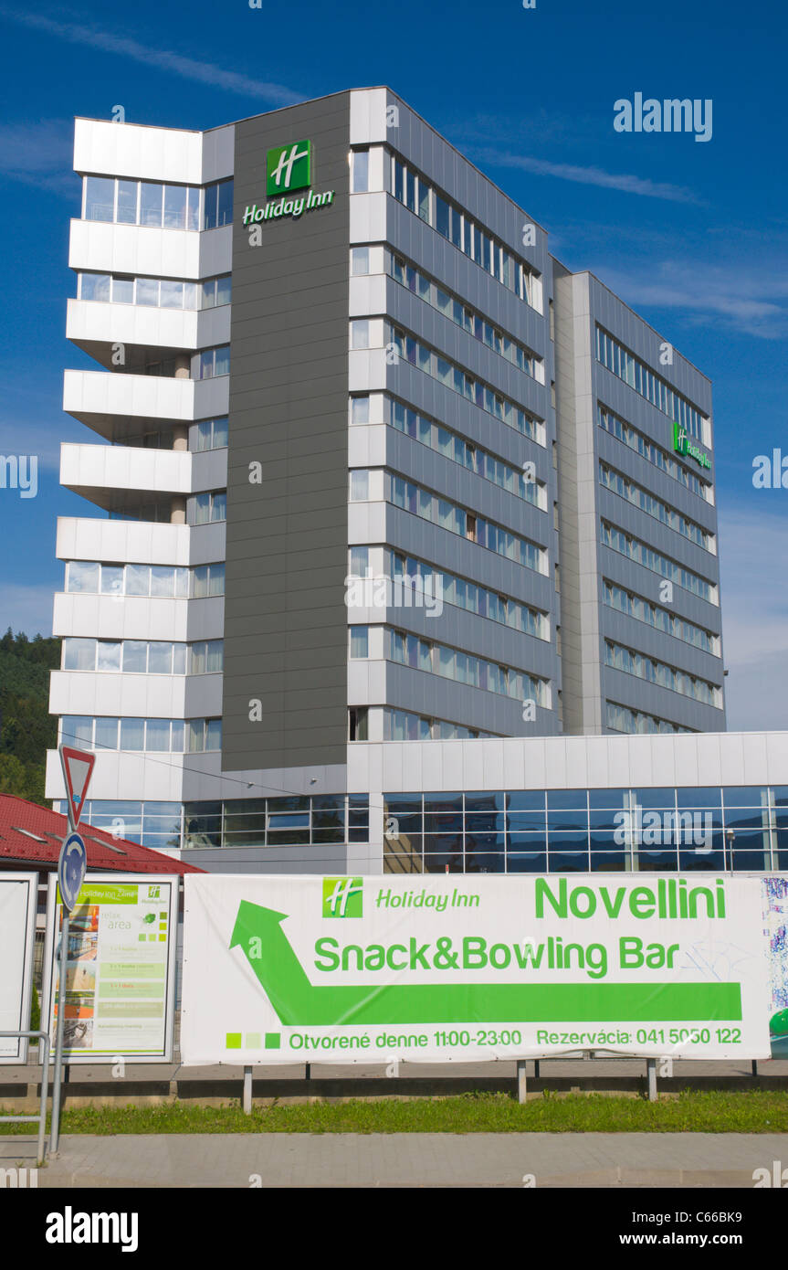 Holiday Inn hotel Žilina Slovakia Europe Stock Photo - Alamy