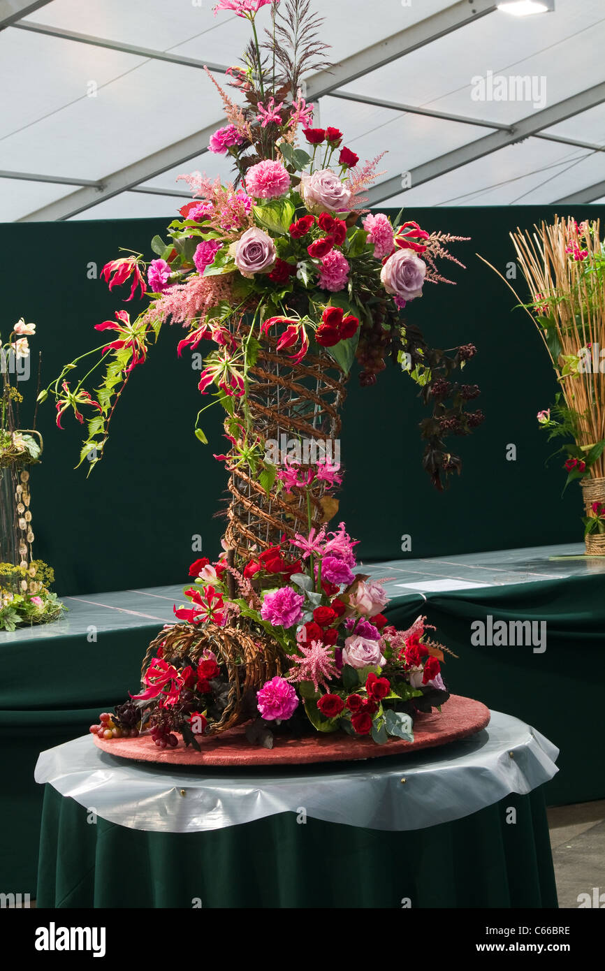 Table Centrepiece at the 28th Southport Flower Show Showground Victoria ...