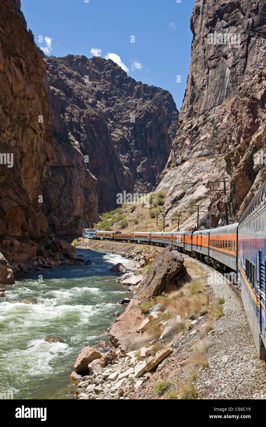 Royal gorge route railroad hi-res stock photography and images - Alamy