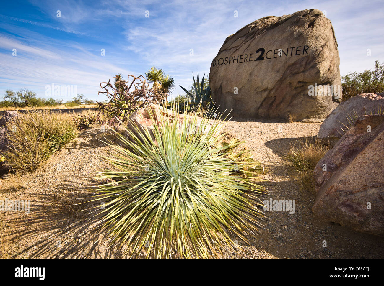 Biosphere 2 is a 3.14-acre structure originally built to be an ...