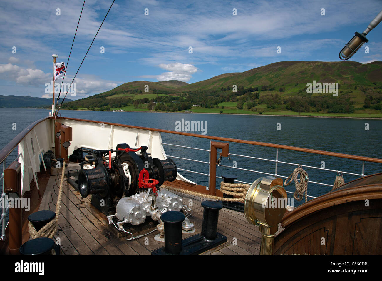 aboard the ps waverley Stock Photo - Alamy