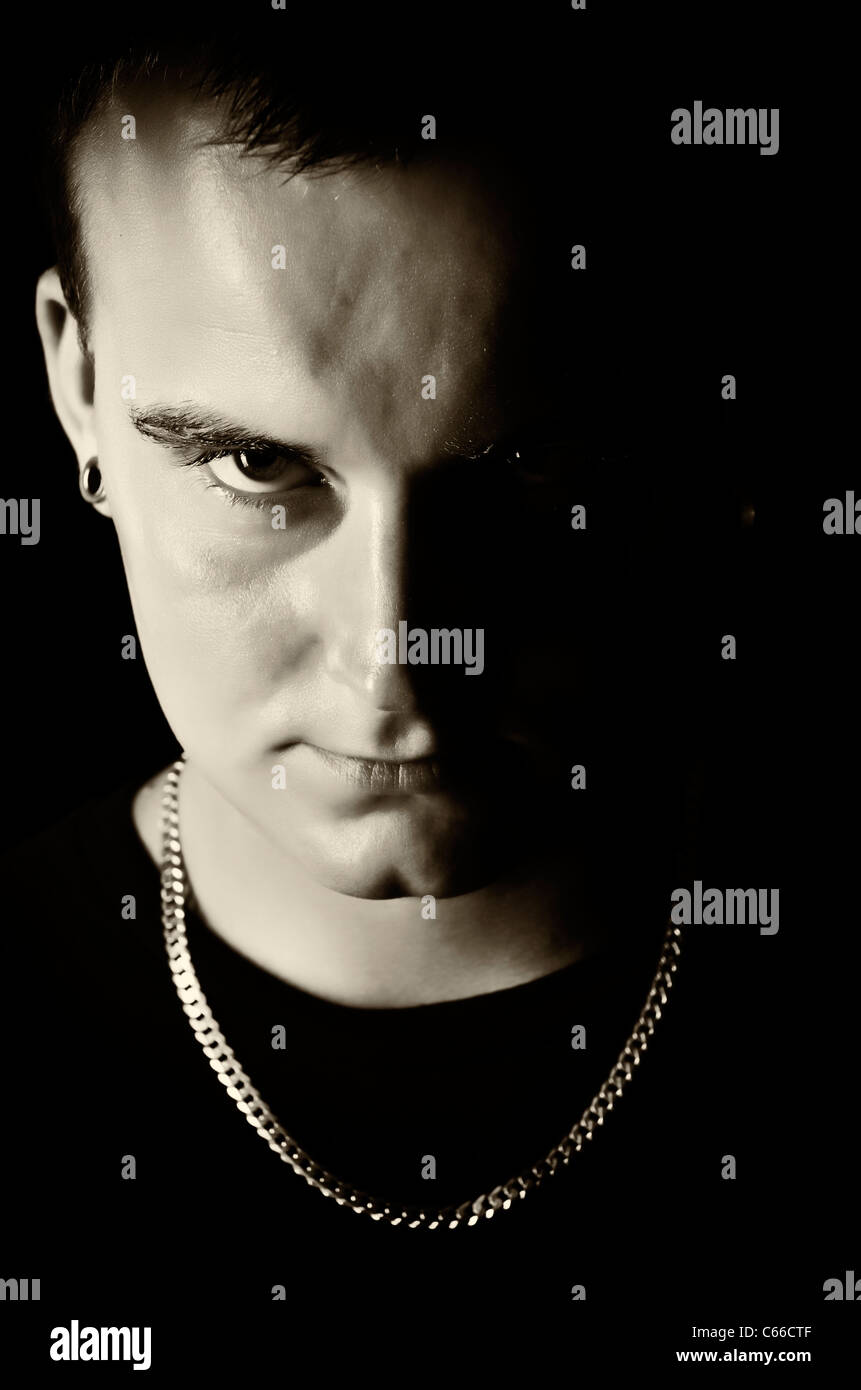 Gangster portrait hi-res stock photography and images - Alamy