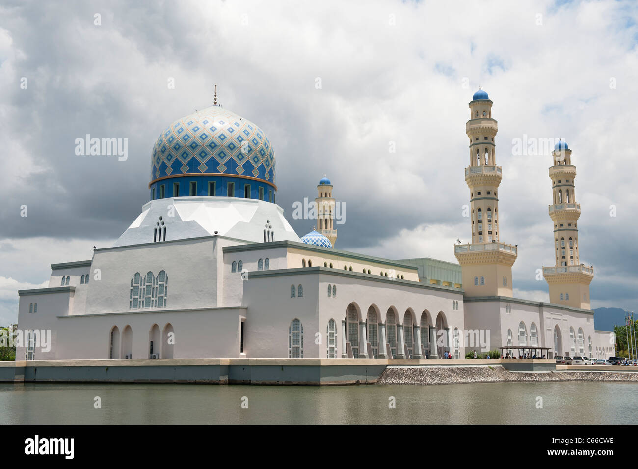 The Kota Kinabalu City Mosque Stock Photo - Alamy