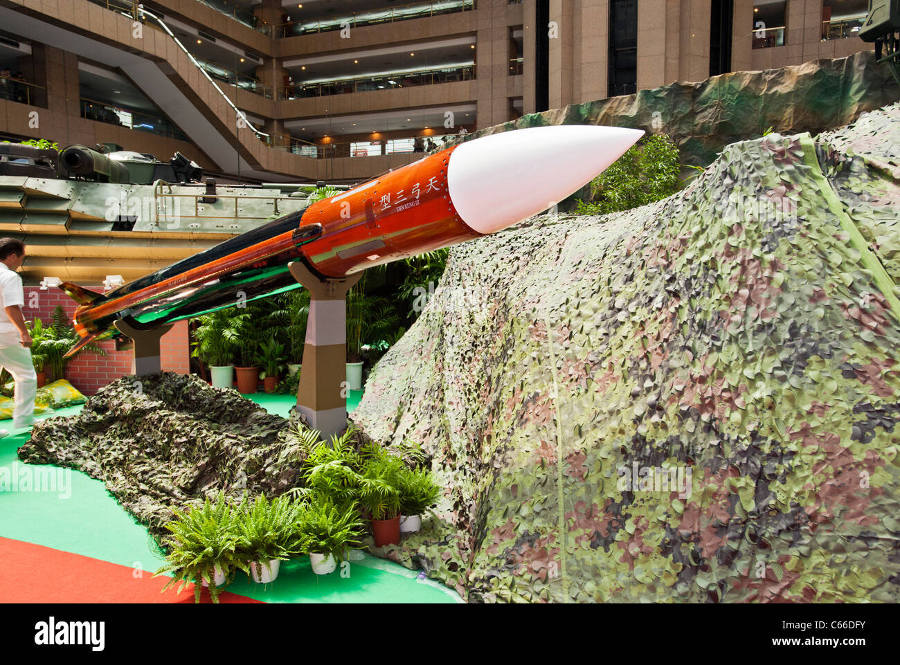 Tien Kung III Missile Rocket, Taipei Aerospace Defense Technology ...