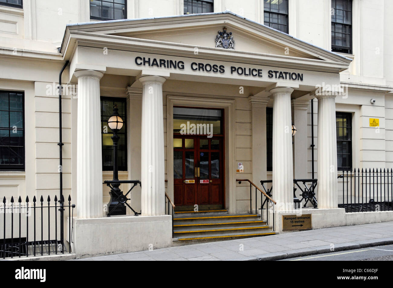 London street Charing Cross Metropolitan Police Station Agar Street ...