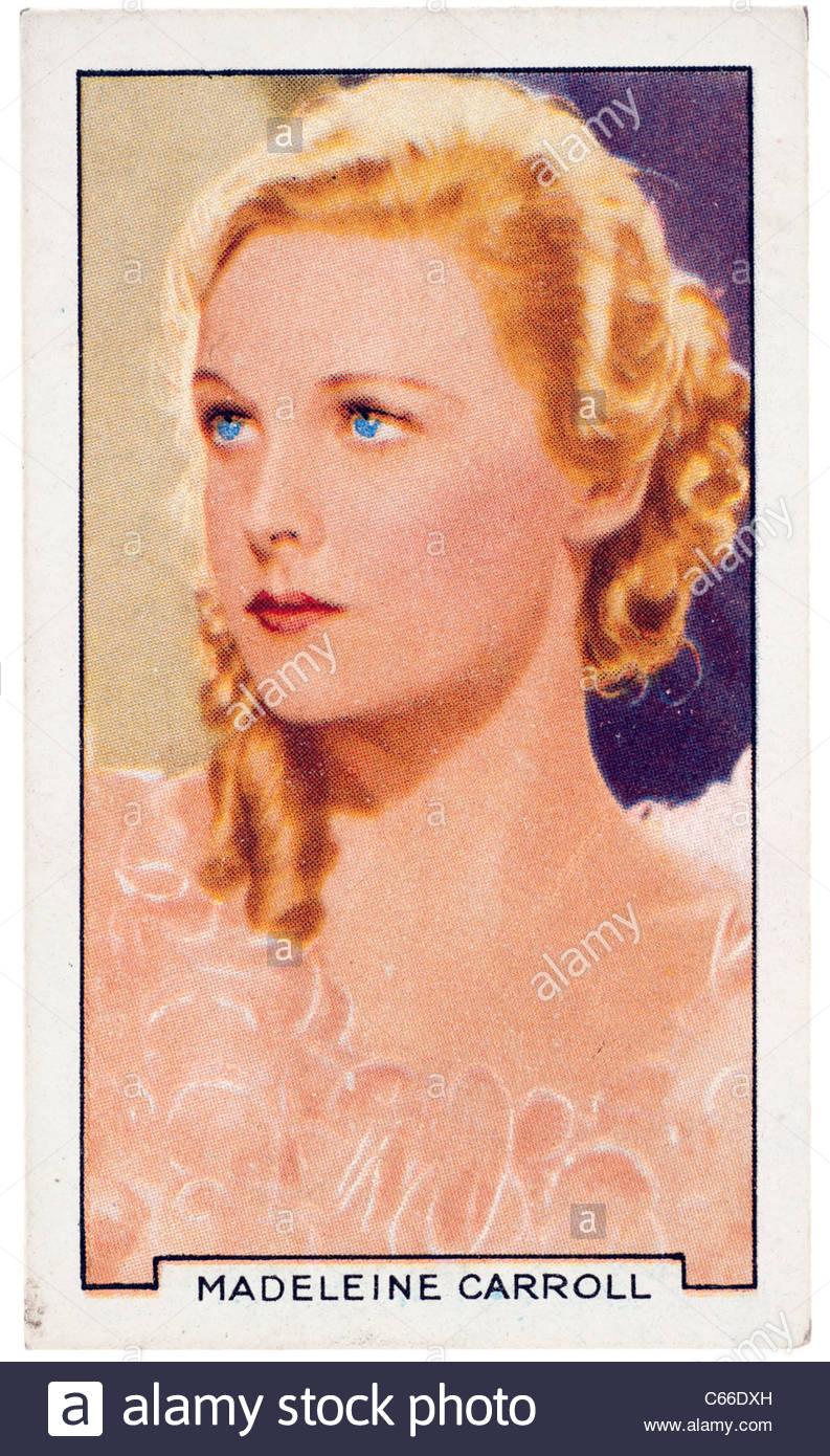 Madeleine Carroll High Resolution Stock Photography and Images - Alamy