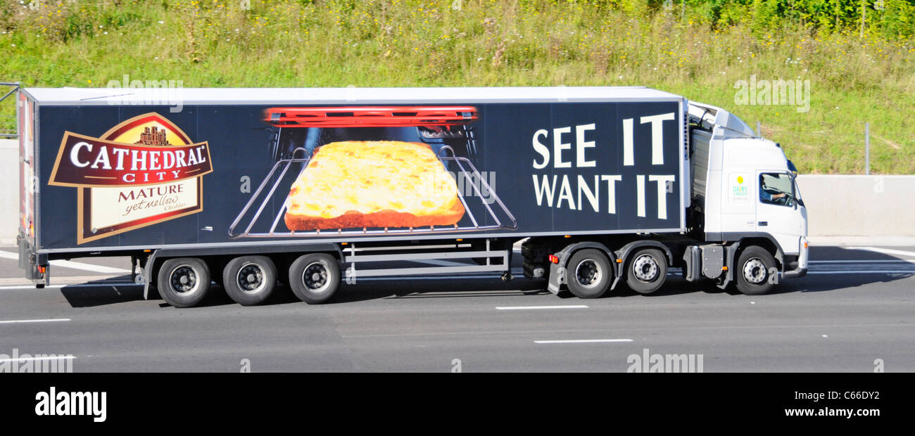 Cheddar lorry hi-res stock photography and images - Alamy