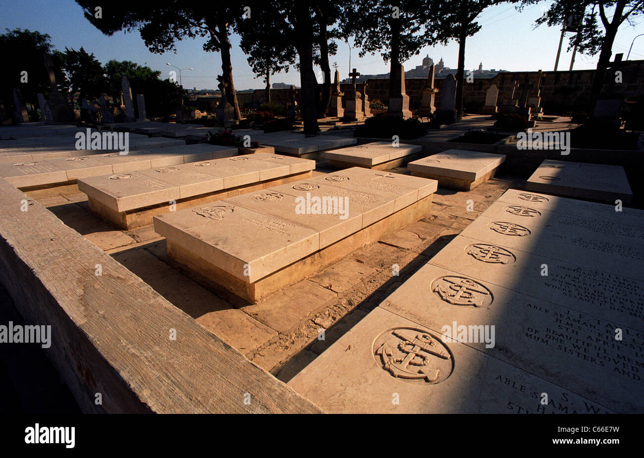 Imtarfa military cemetery hi-res stock photography and images - Alamy
