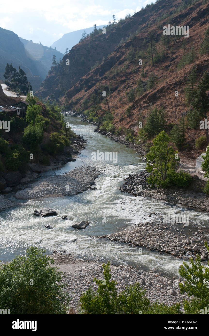 Paro valley river hi-res stock photography and images - Alamy