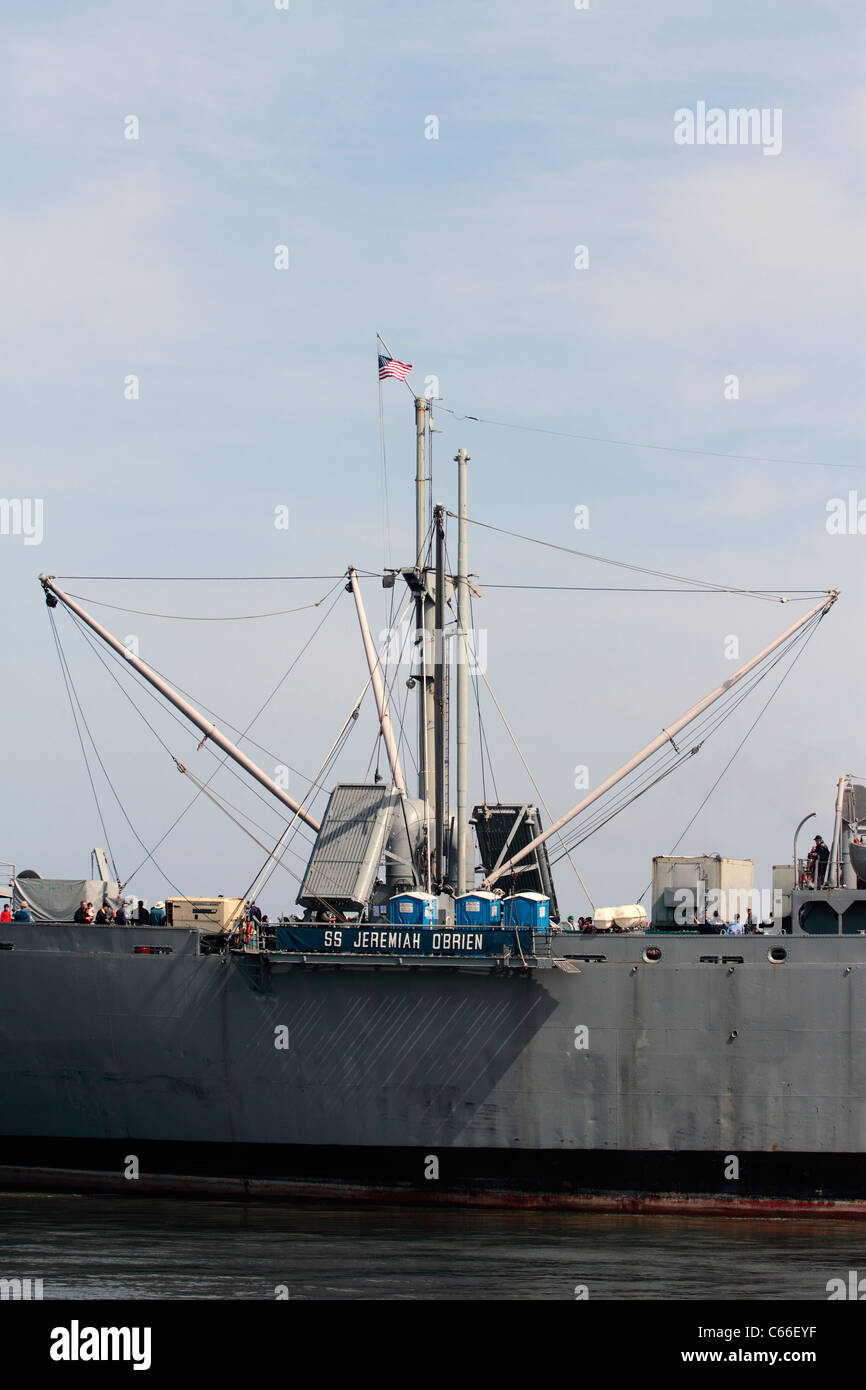 SS Jeremiah O'Brien viewed from - Fisherman's Wharf. Last of the 2,710 ...