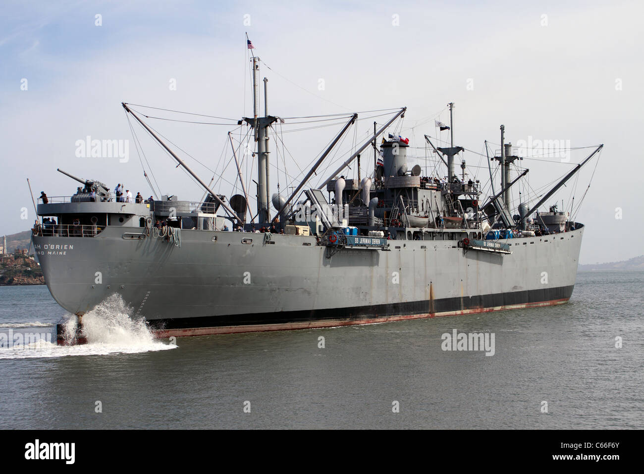 SS Jeremiah O'Brien viewed from - Fisherman's Wharf. Last of the 2,710 ...