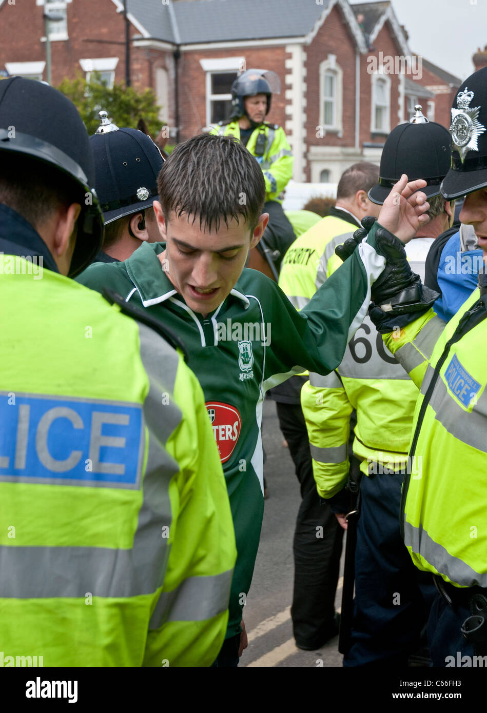 The operation by Devon and Cornwall Police to prevent football violence ...