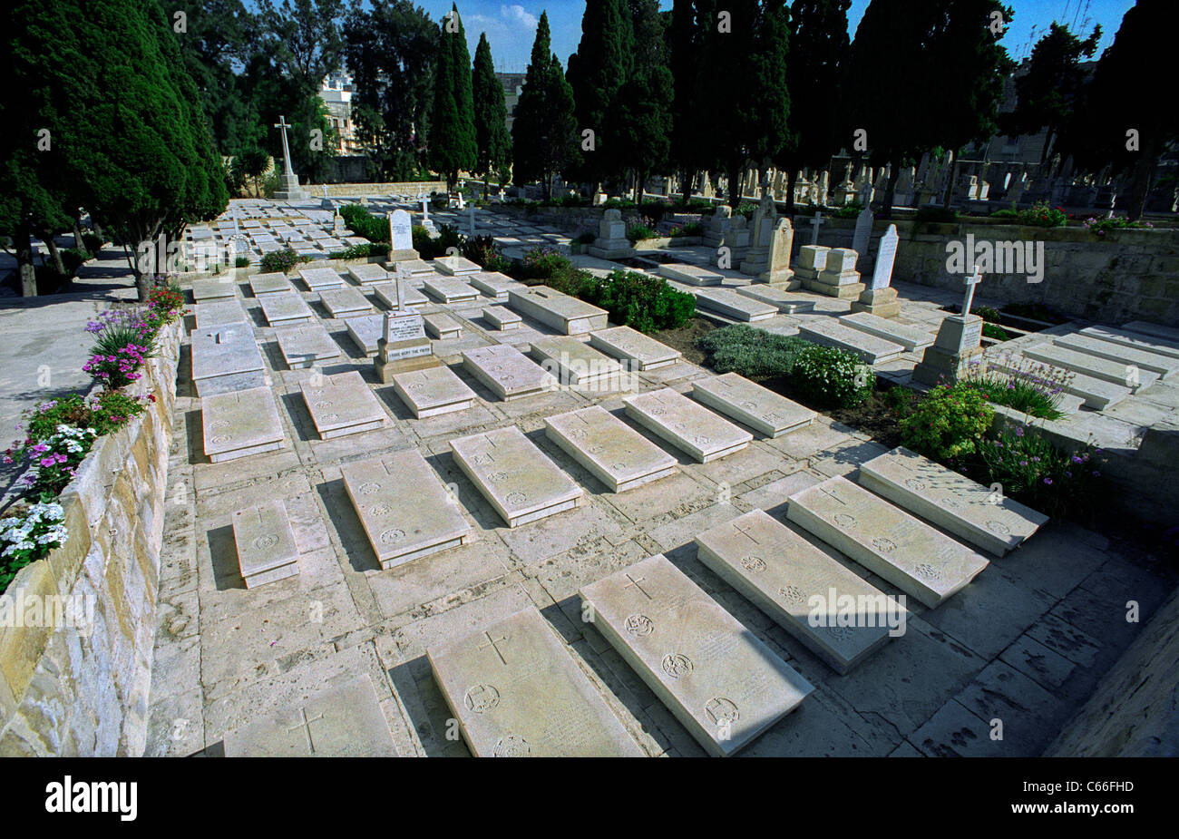 Pieta military cemetery hi-res stock photography and images - Alamy