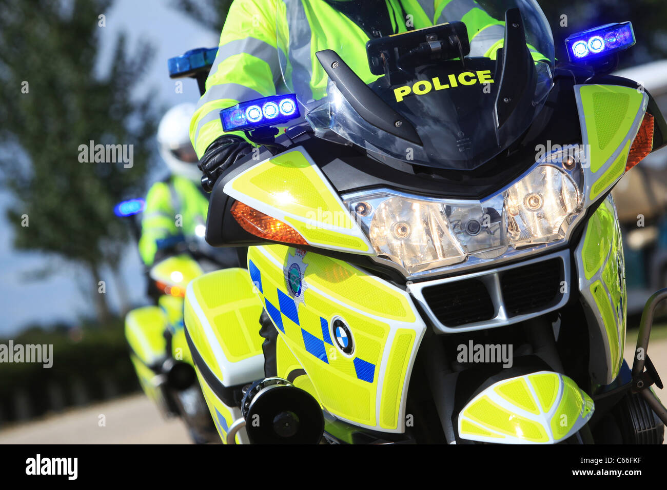 Uk police motorcycle hi-res stock photography and images - Alamy