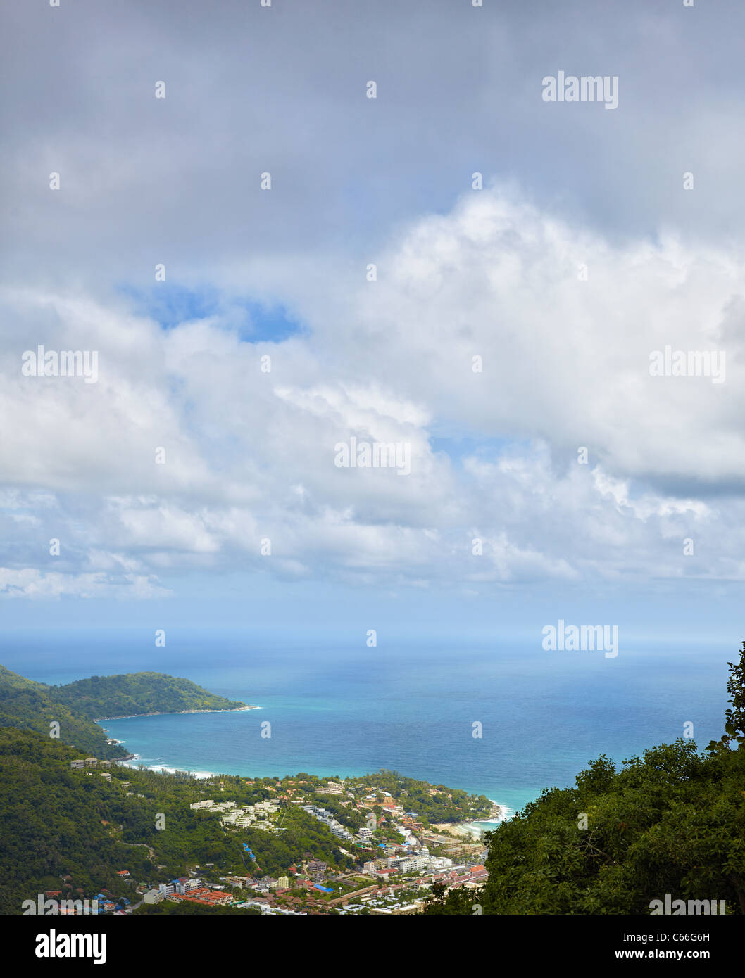 Panorama - views of the sea bay. Thailand, Phuket Stock Photo - Alamy