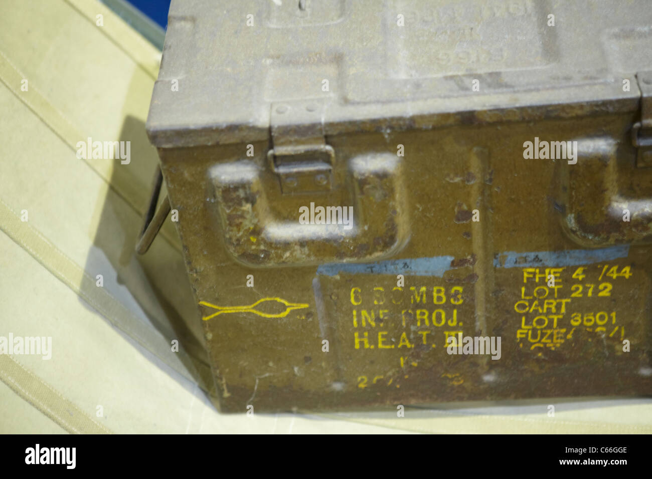 Military box hi-res stock photography and images - Alamy