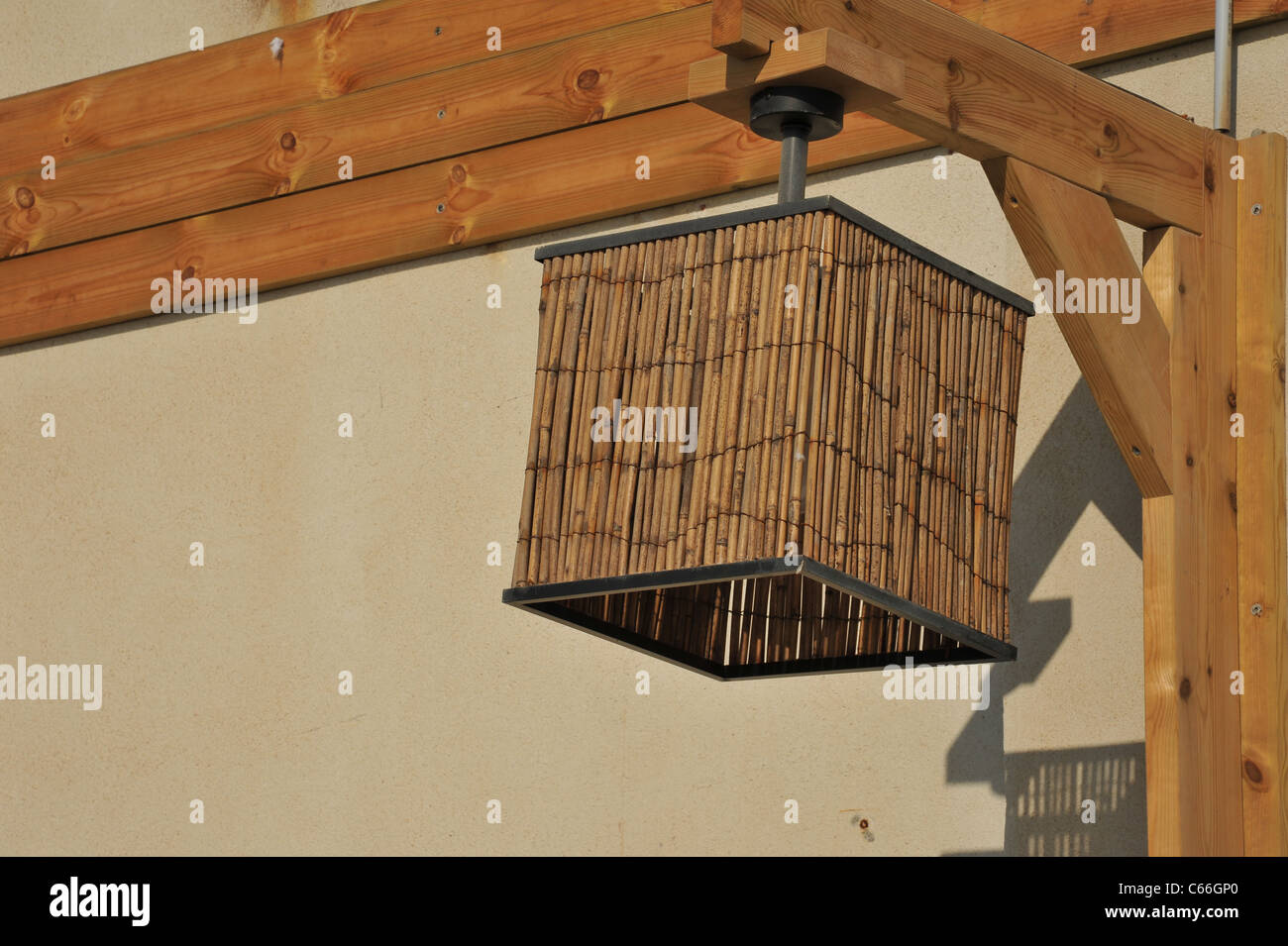 wood lamp hang Stock Photo - Alamy