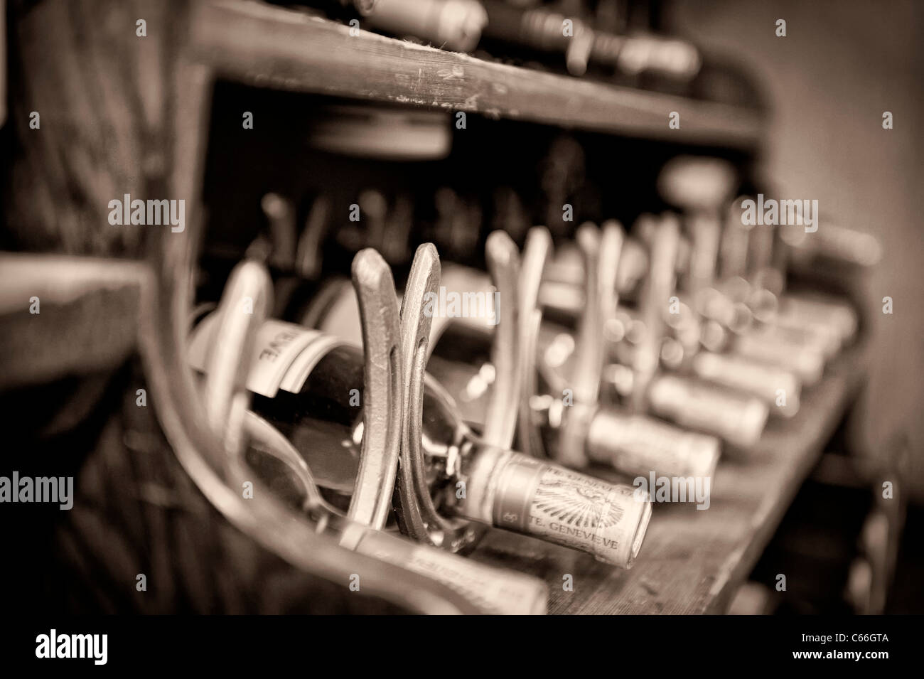 Wine rack hi-res stock photography and images - Alamy