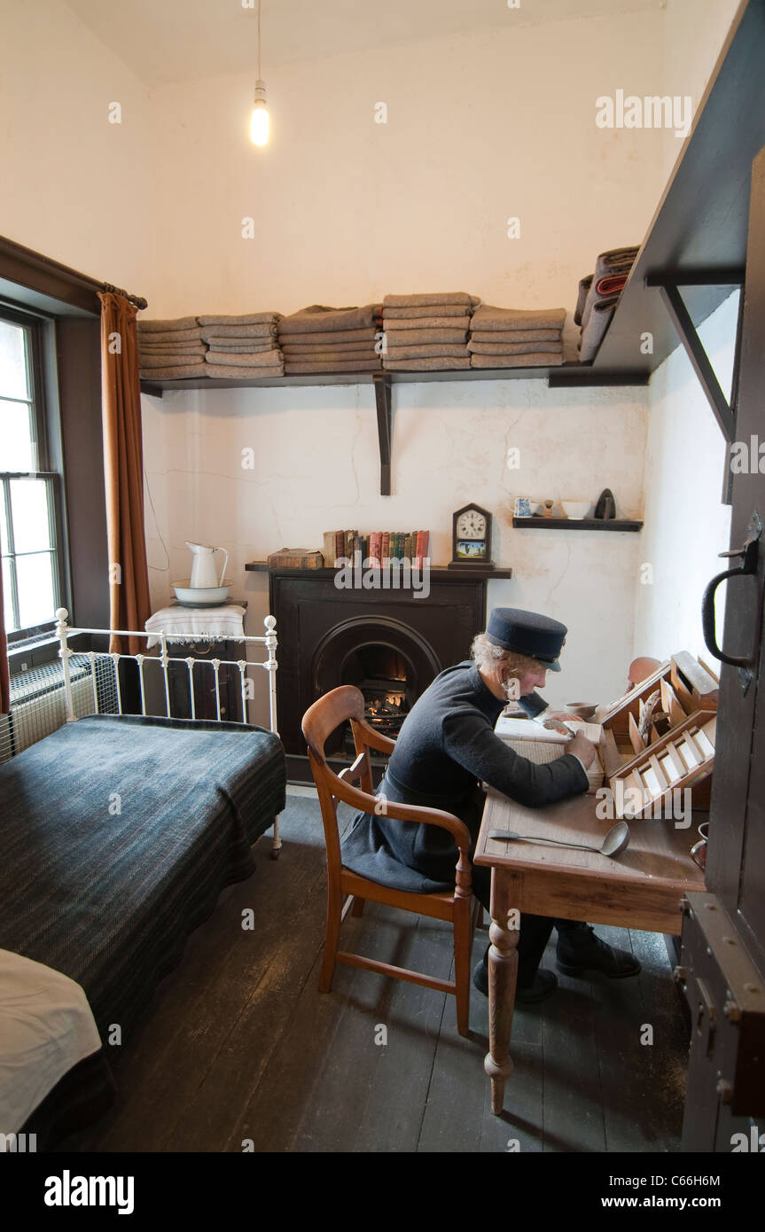 The jailers office at Inverary Jail in Scotland Stock Photo - Alamy