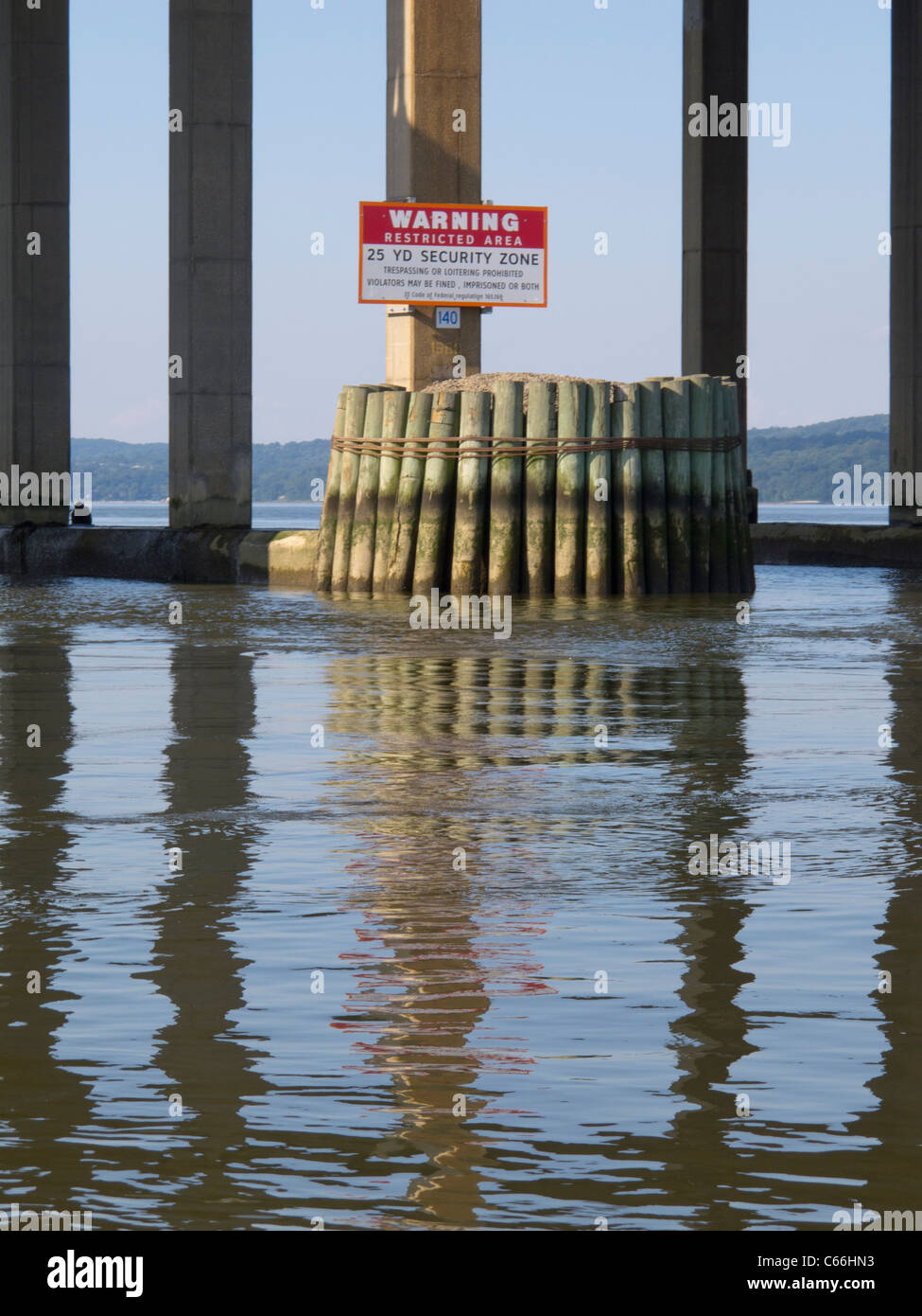 Warning signs hudson river hi-res stock photography and images - Alamy
