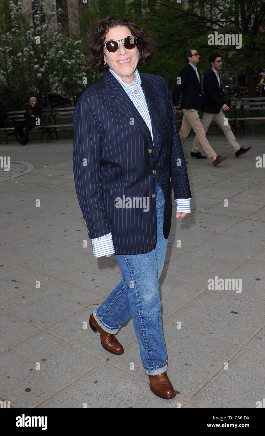 Fran Lebowitz at arrivals for Vanity Fair Party at the Tribeca Film ...