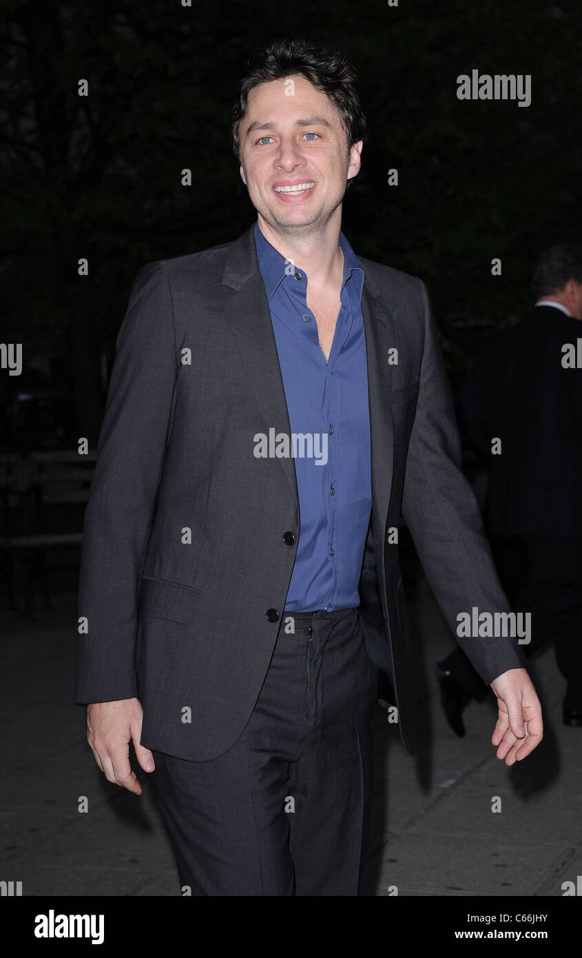 Zach Braff at arrivals for Vanity Fair Party at the Tribeca Film ...