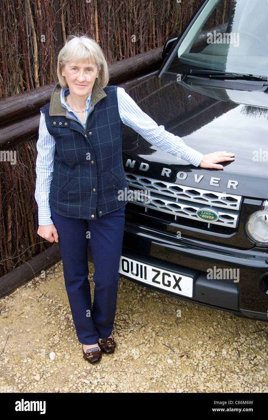 Director Elizabeth Inman at this years Burghley Horse Trials,Stamford ...