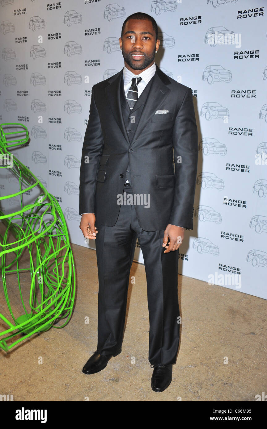 Darrelle Revis at arrivals for Range Rover Evoque Debut Launch Party ...
